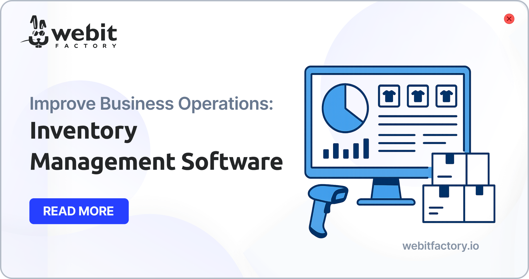 Inventory management software for businesses | WebitFactory