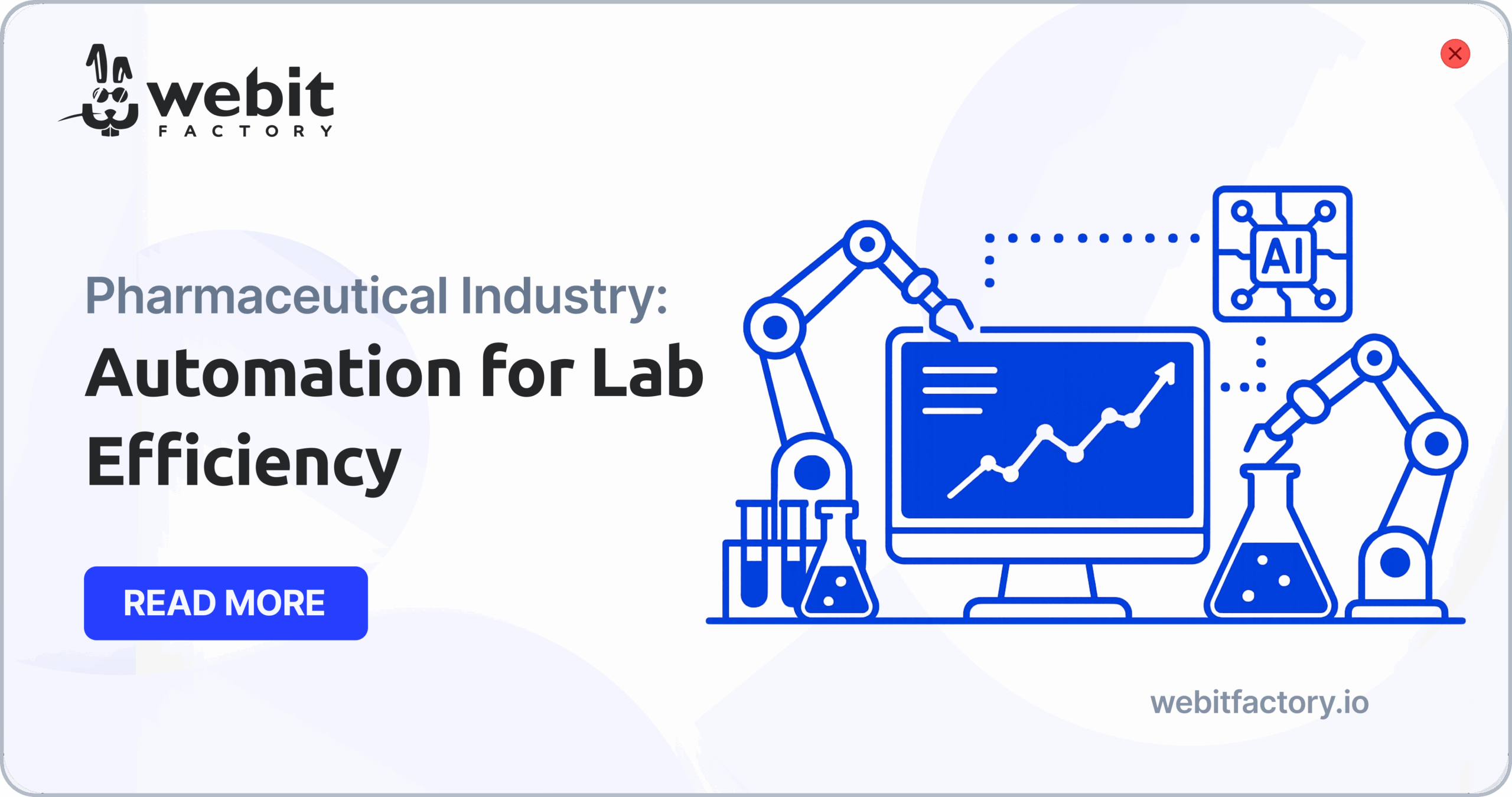 Automation in Pharmaceutical Industry | WebitFactory